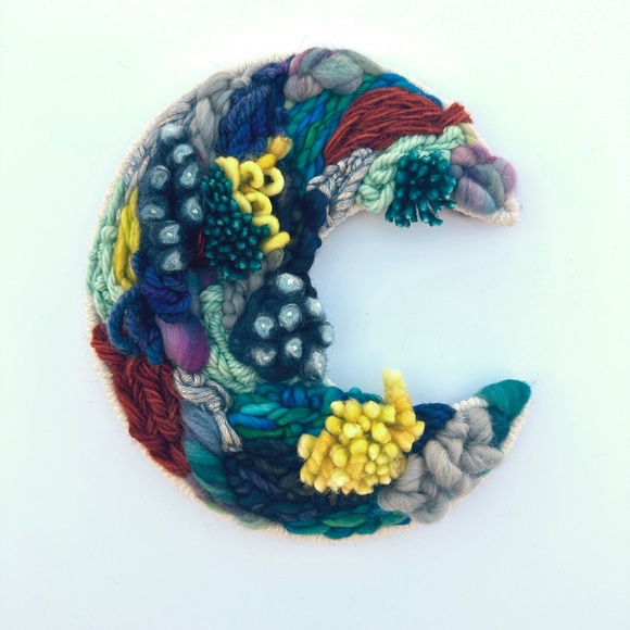 Allison Kizer Designs | Wall Decor | Handwoven Moon Wall Art Handmade ...